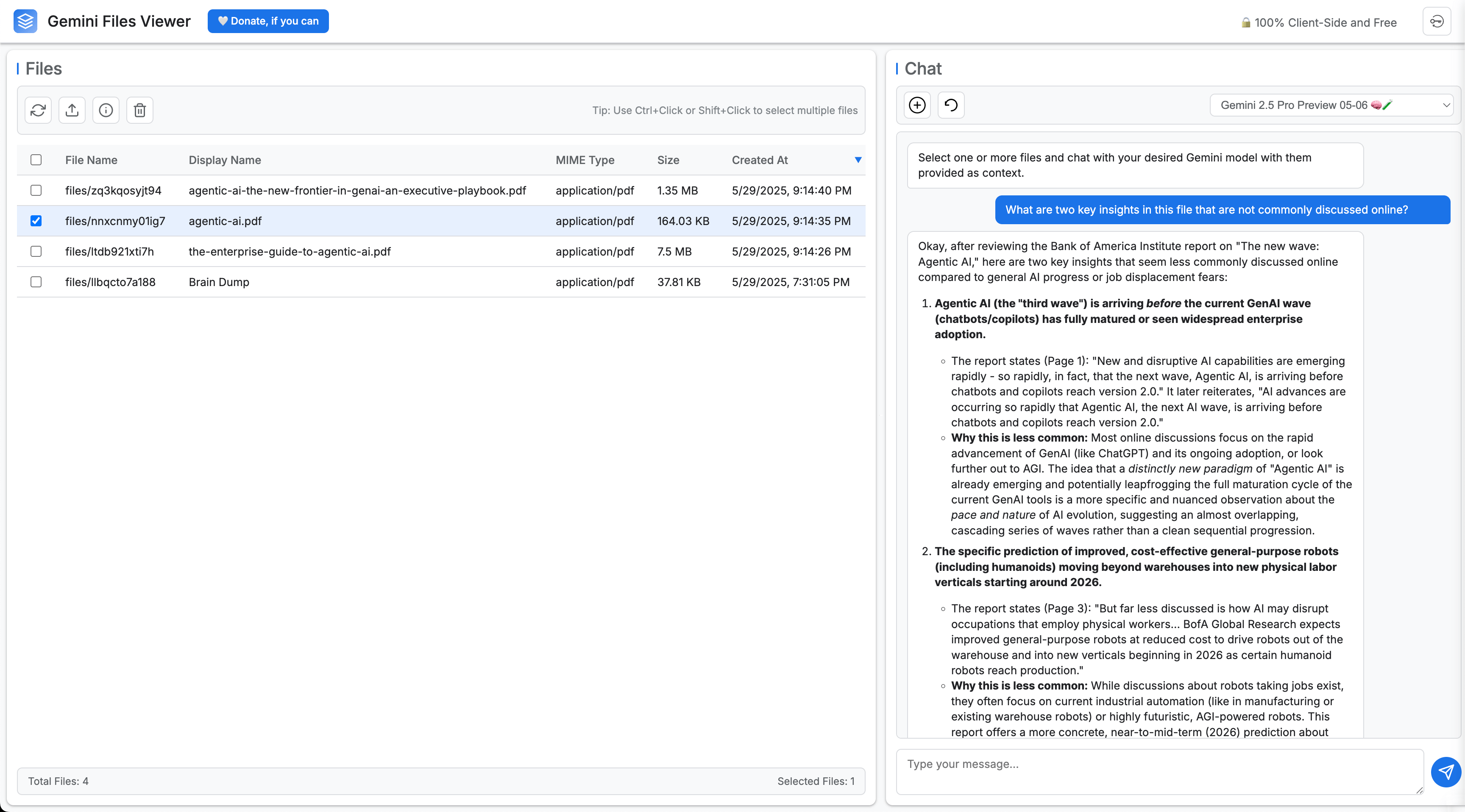 Gemini Files Viewer - Free Online Gemini Files Explorer